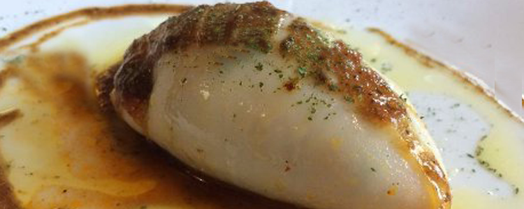 Sepia rellena con verduritas – Clínica Vetusta